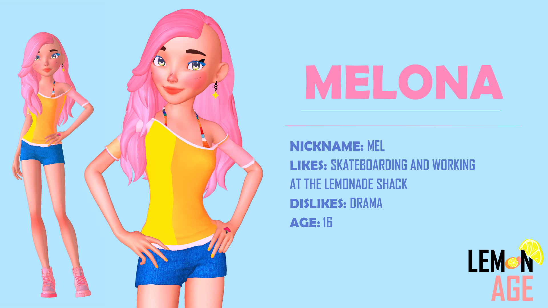 Lemon Age Teens - CC Toon Characters