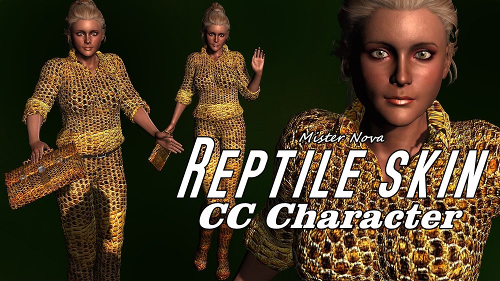 Reptile skin
