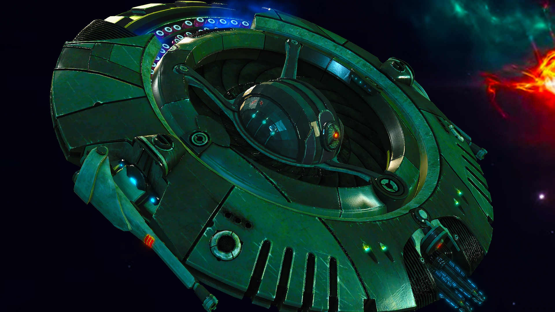 Sci Fi Spaceship UFO or UAP & SEG