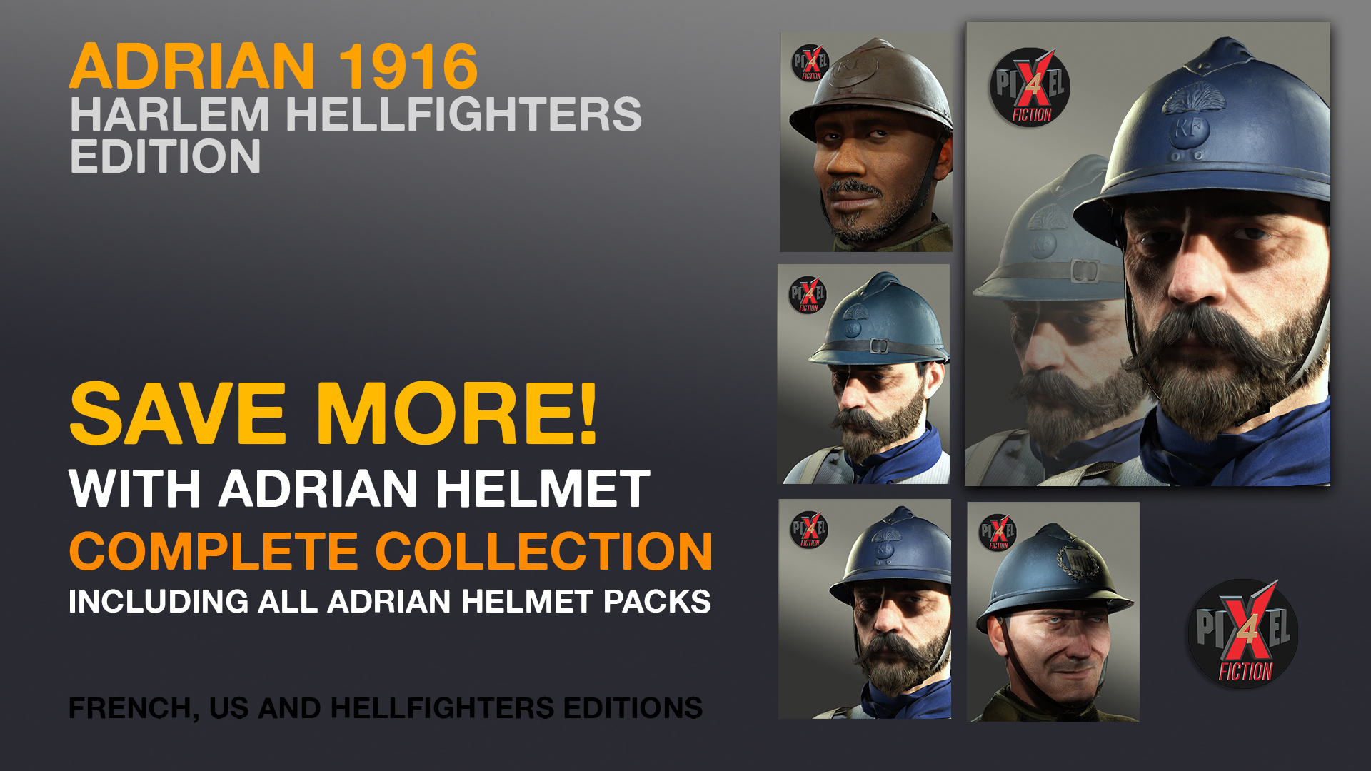 Adrian Helmet Hellfighters Edition