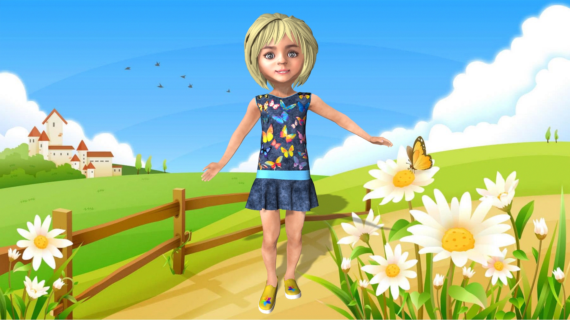 Cartoon kids