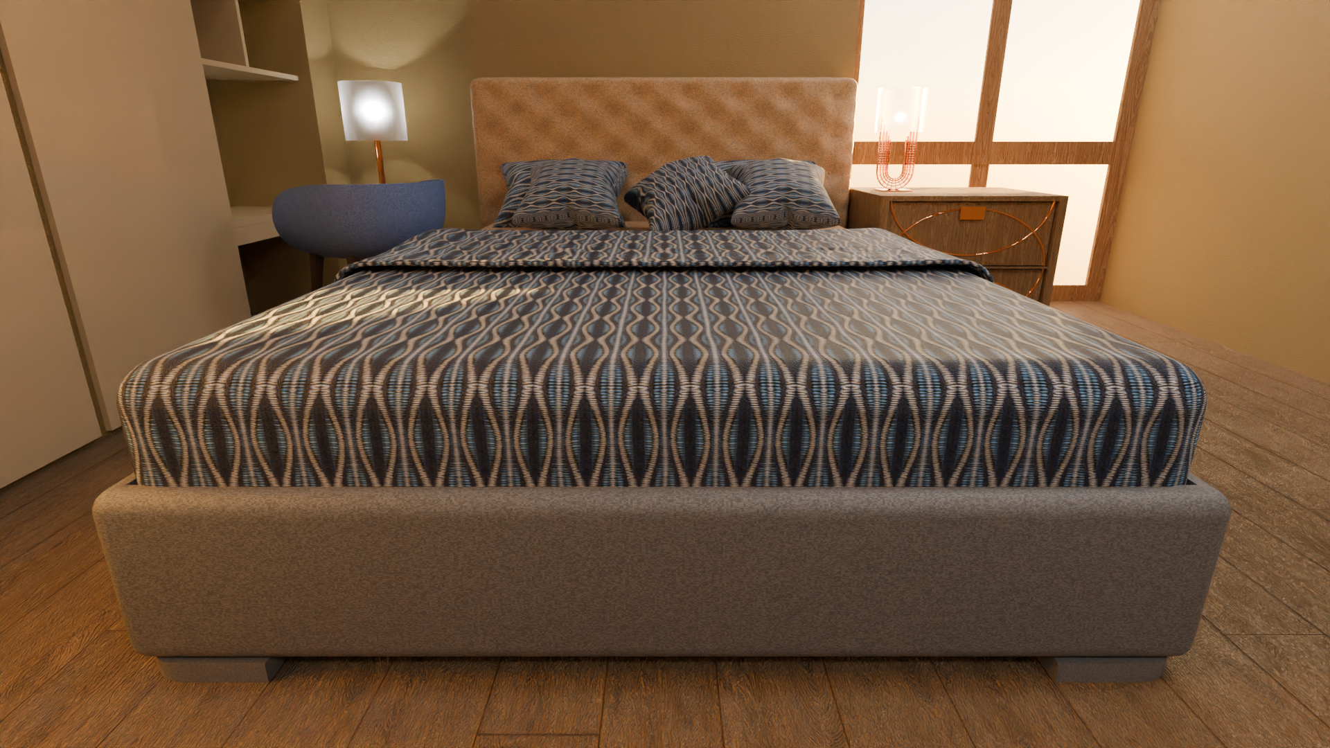 Middle Class Bedroom
