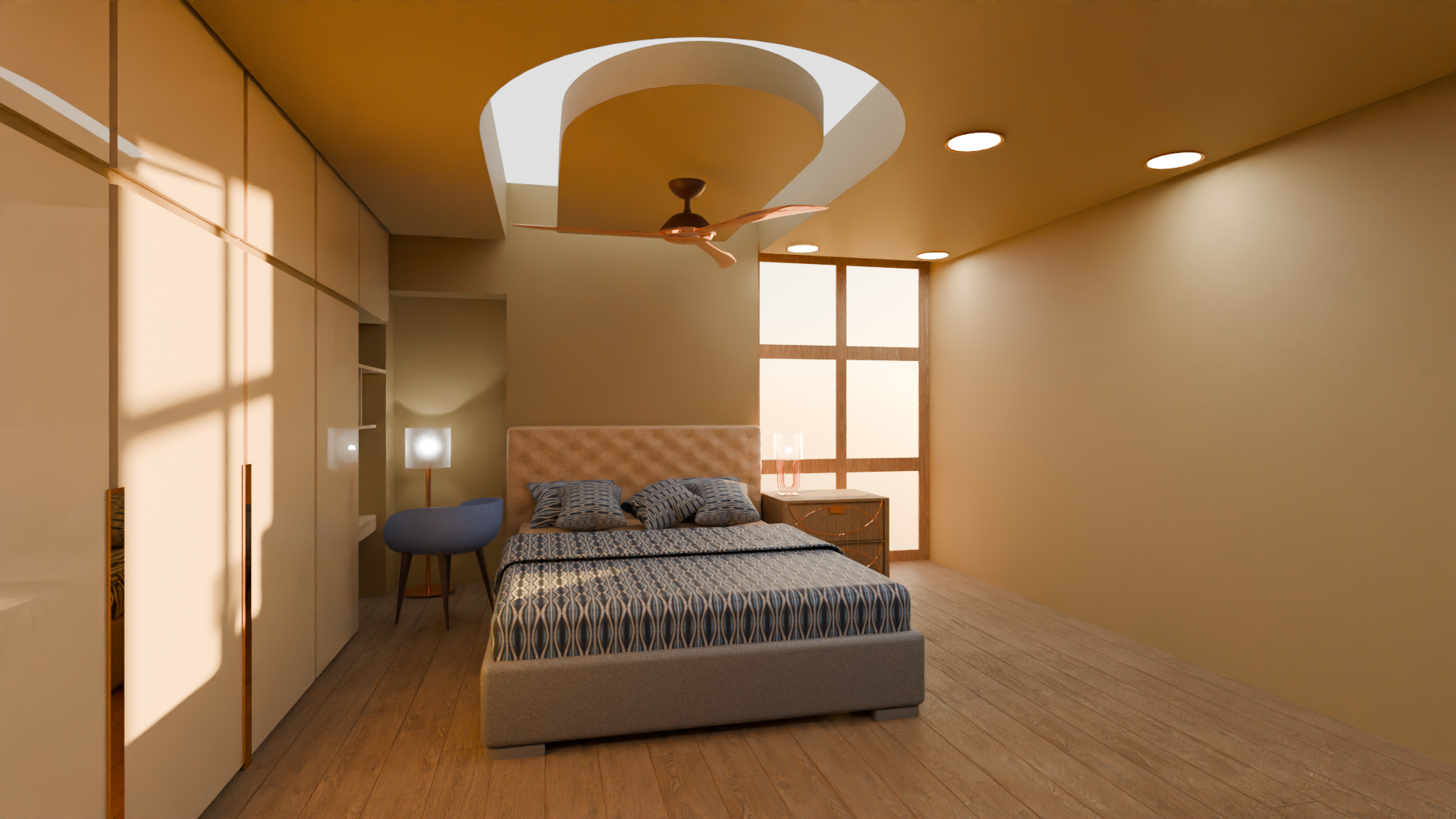 Middle Class Bedroom