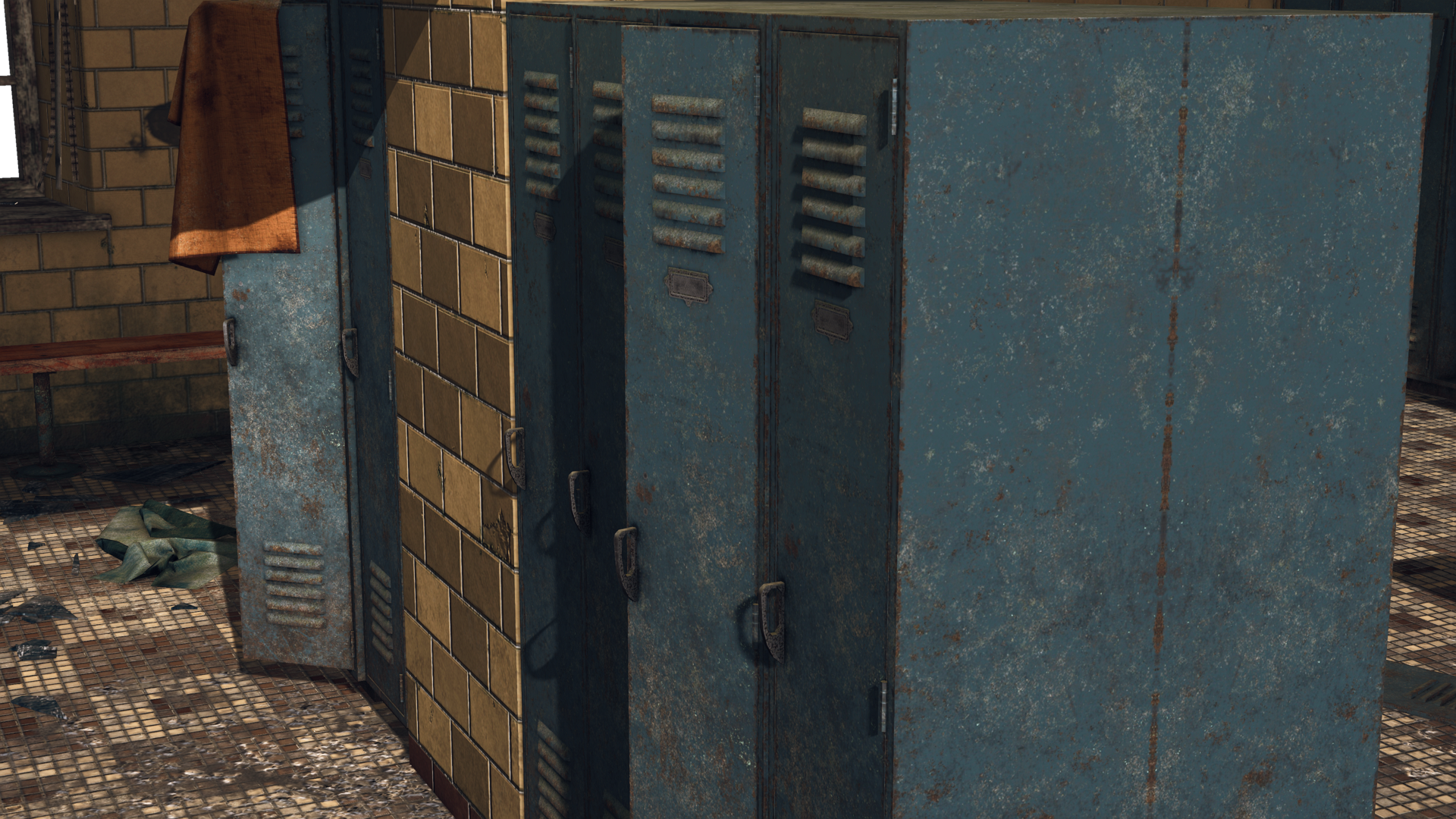 Abandoned Locker Room