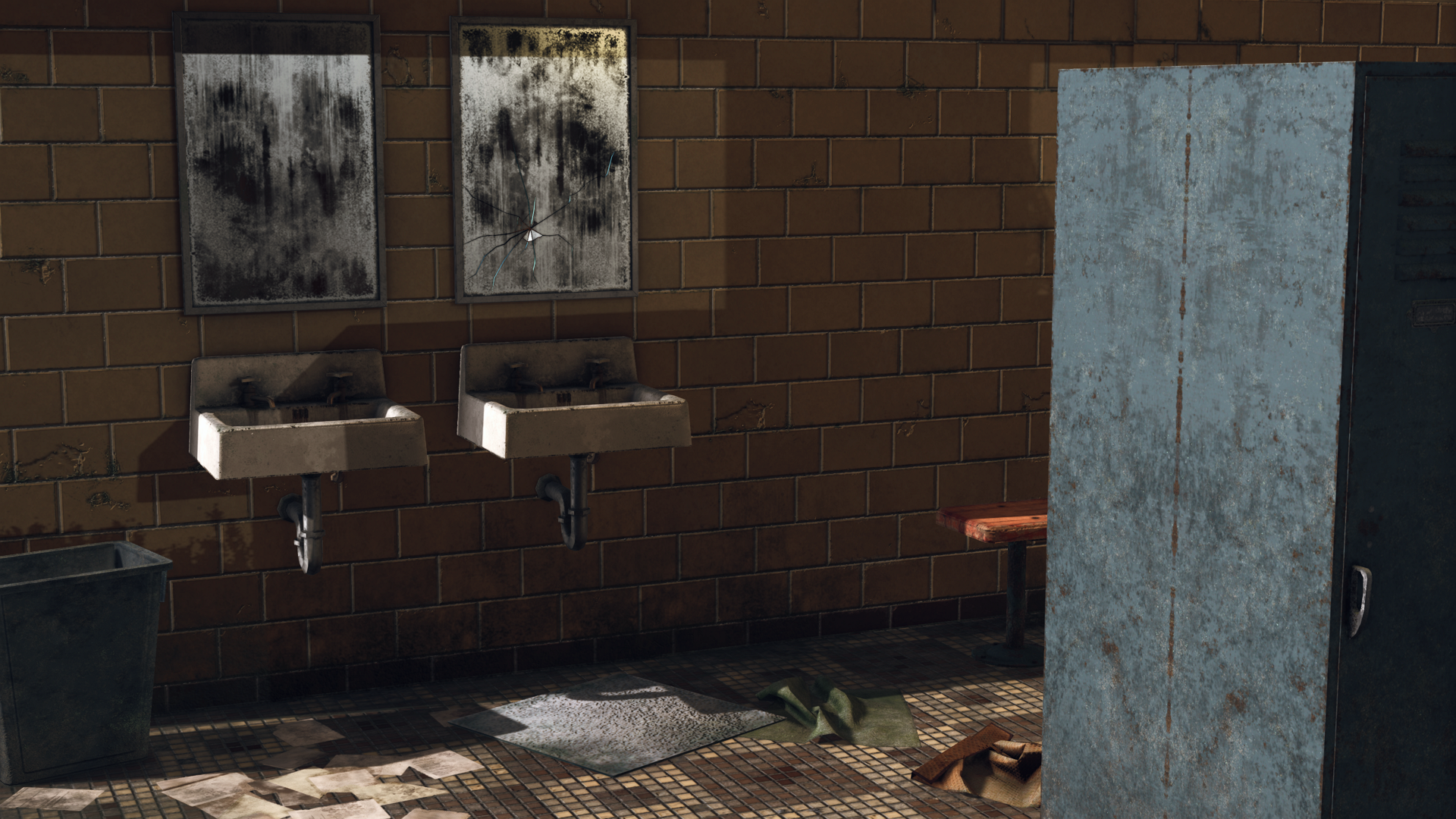Abandoned Locker Room