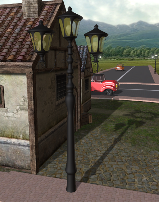 Street Lights and Signs