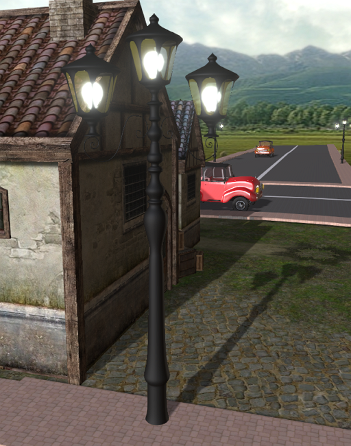 Street Lights and Signs