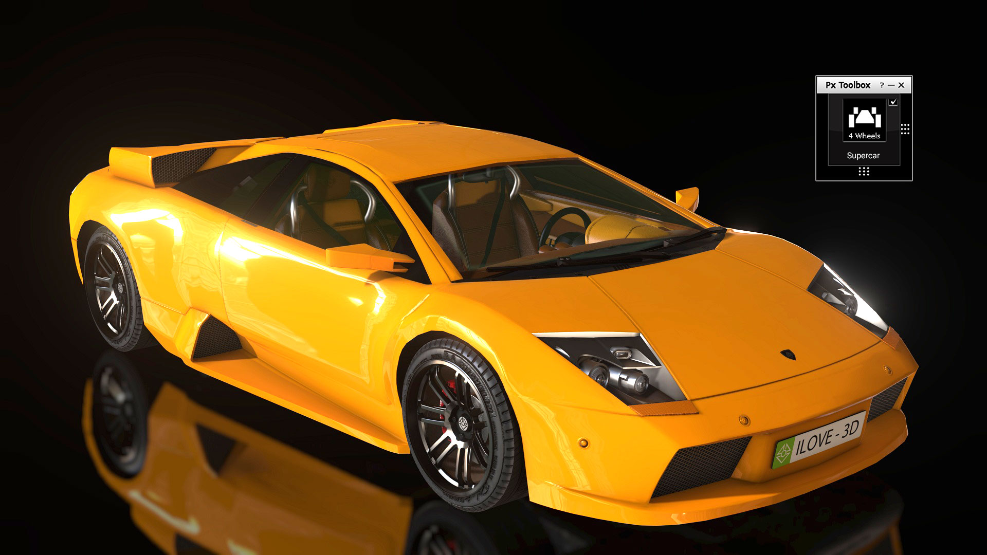 HQ Interactive Vehicles - Supercar