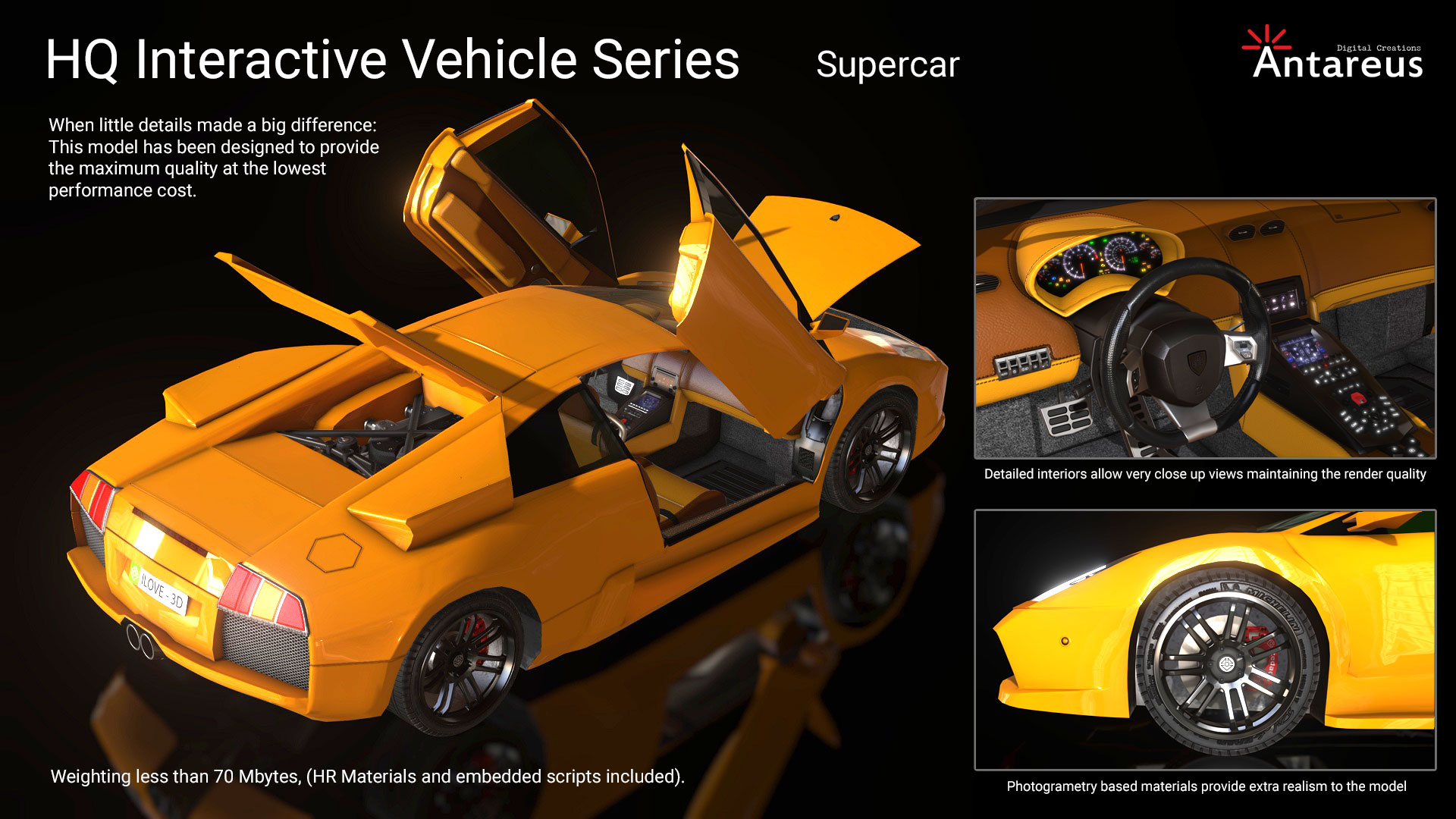 HQ Interactive Vehicles - Supercar