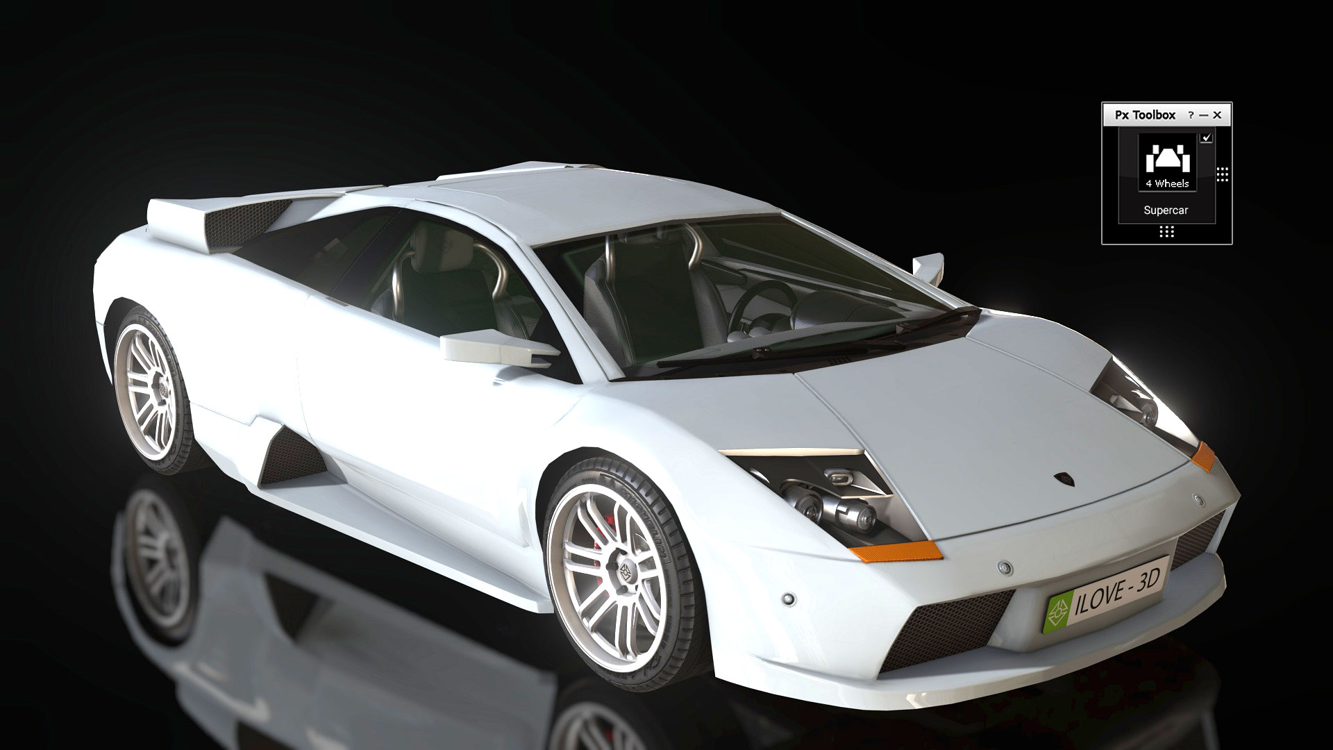 HQ Interactive Vehicles - Supercar