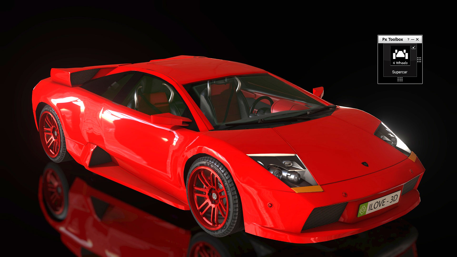 HQ Interactive Vehicles - Supercar