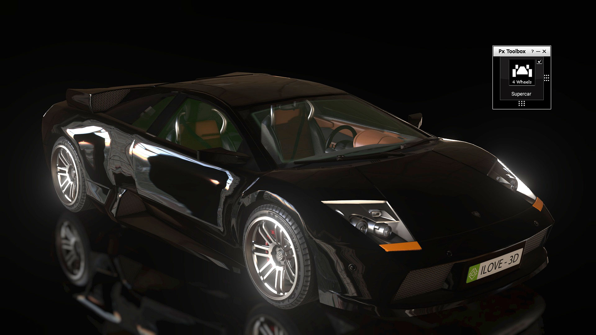 HQ Interactive Vehicles - Supercar