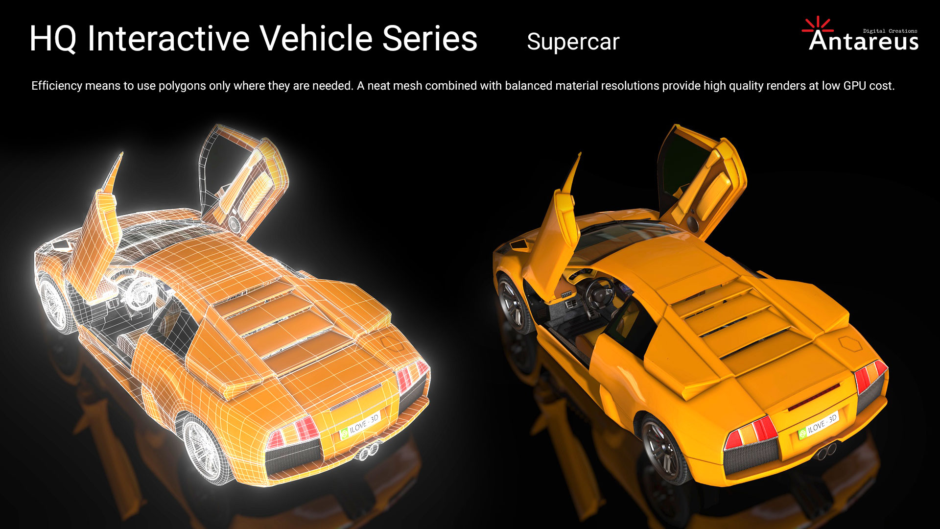 HQ Interactive Vehicles - Supercar