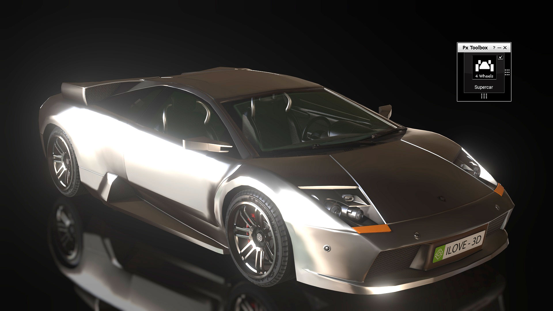 HQ Interactive Vehicles - Supercar