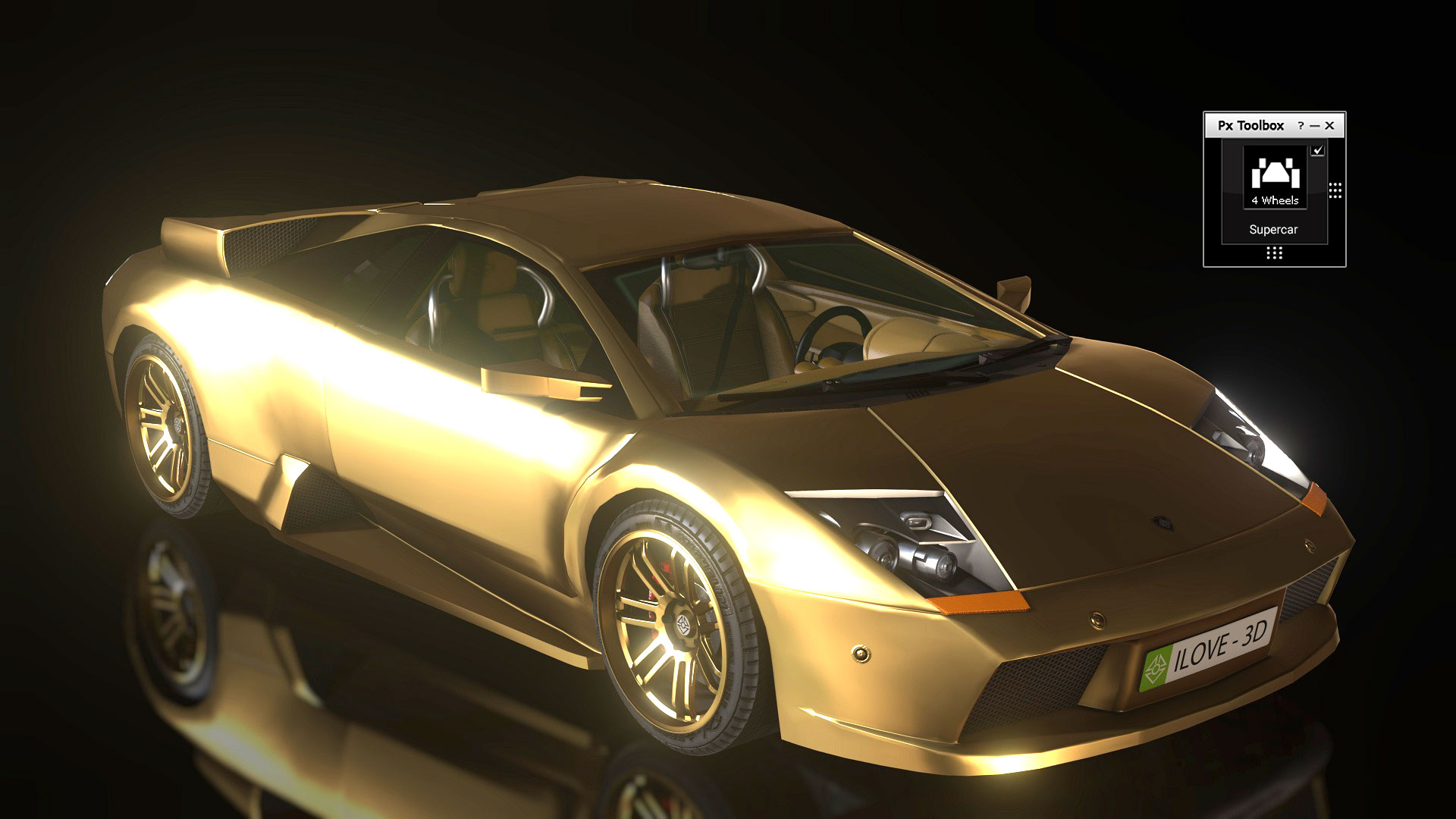 HQ Interactive Vehicles - Supercar
