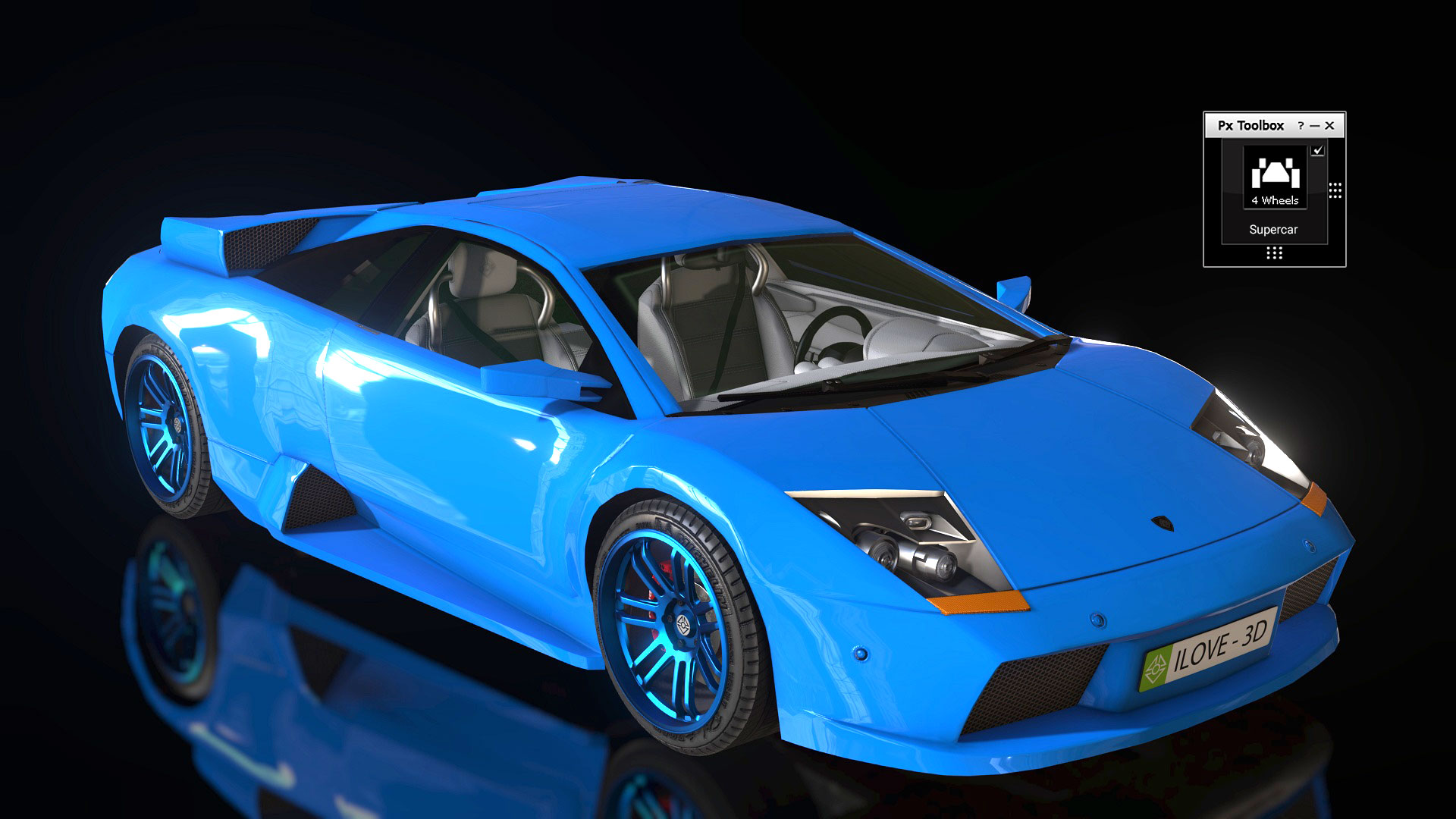 HQ Interactive Vehicles - Supercar