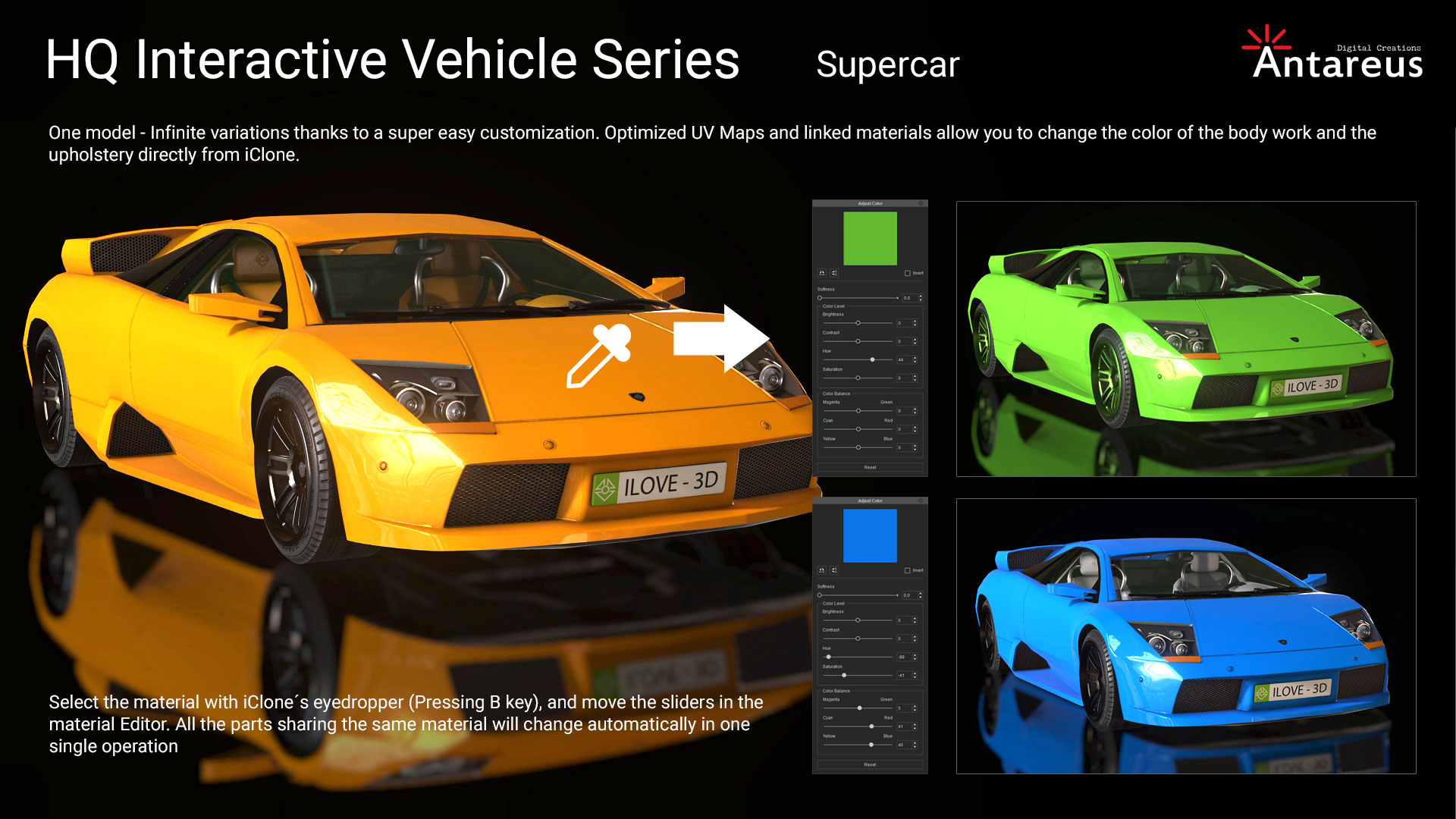 HQ Interactive Vehicles - Supercar