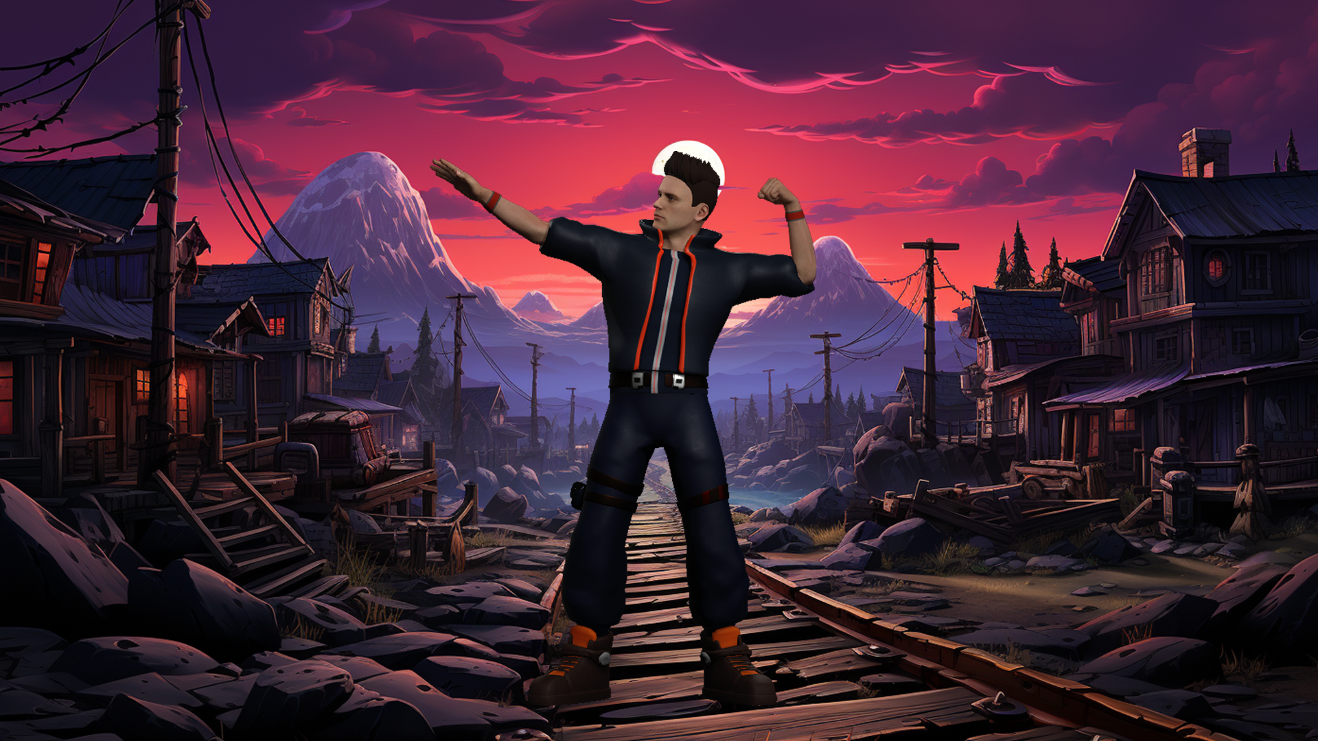 Benedict - Confident Character 3D Model