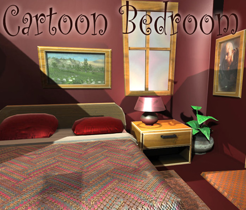 Cartoon Bedroom