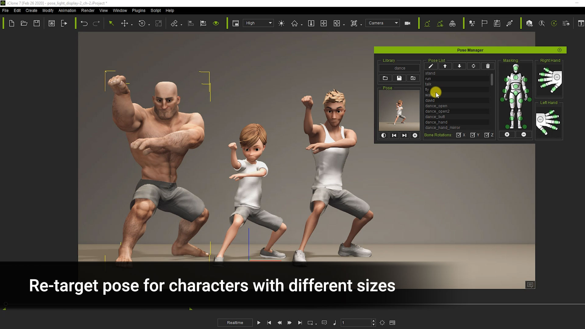 Pose Manager
