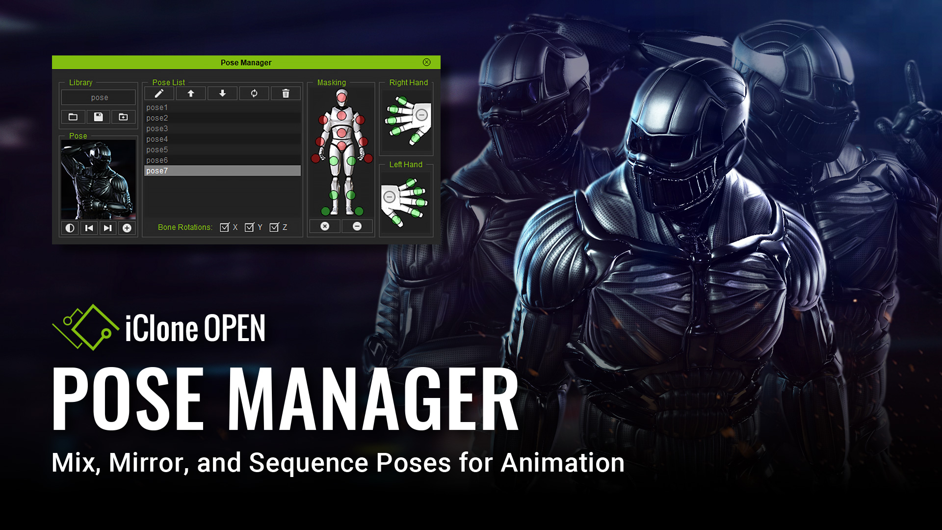 Pose Manager