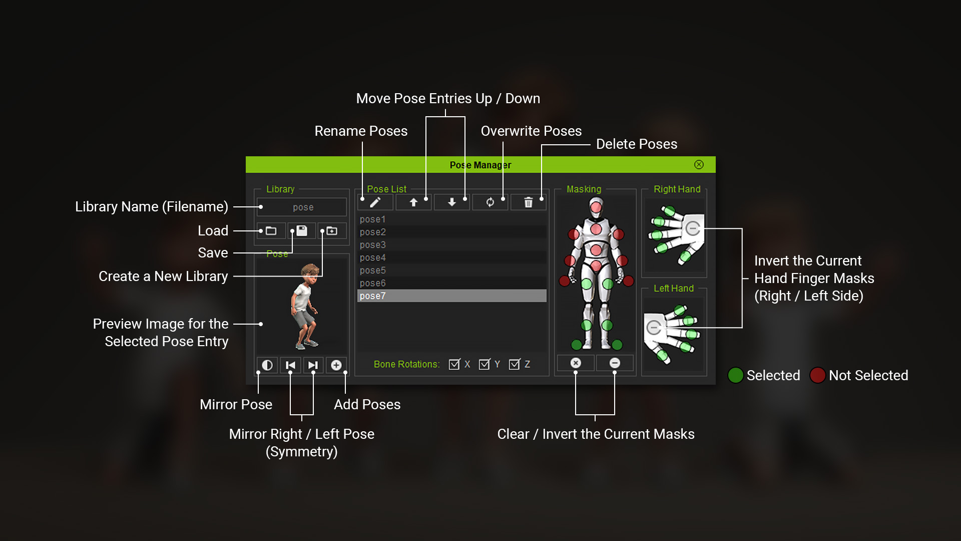 Pose Manager