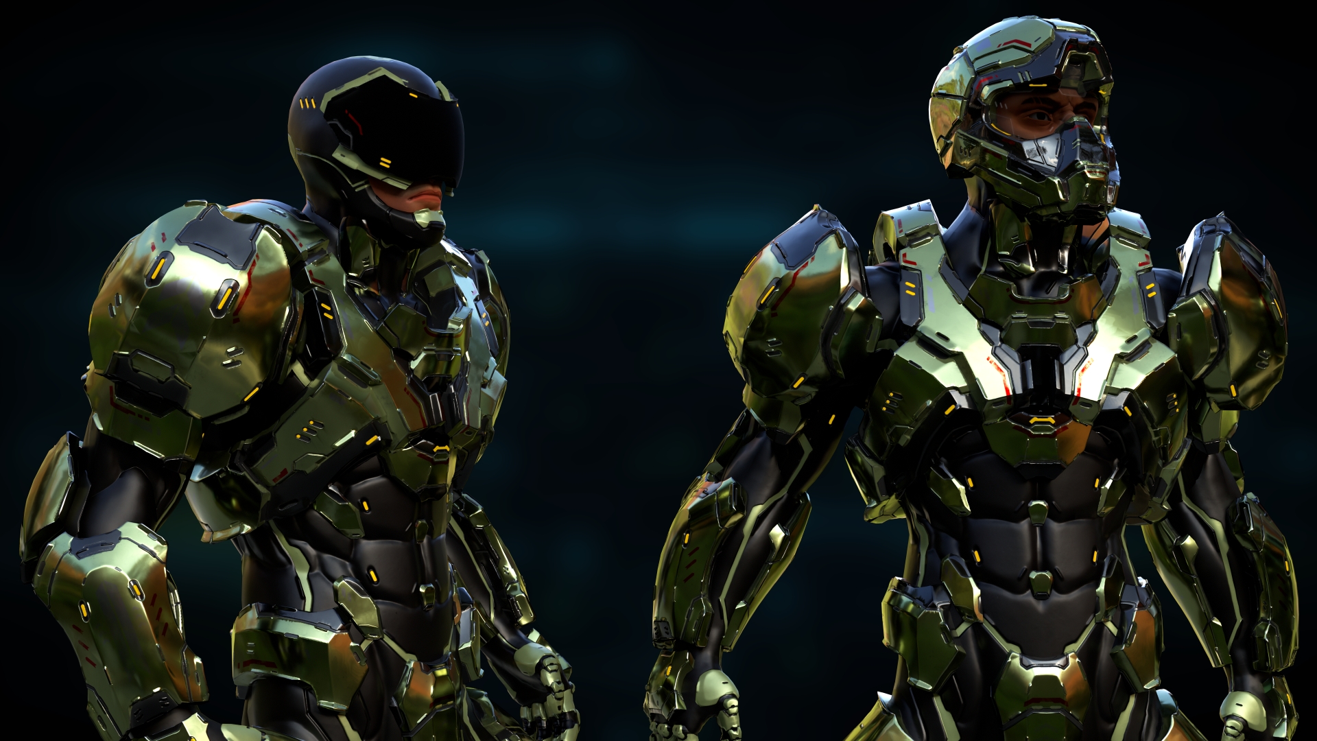 Sci-FI Special Force Man