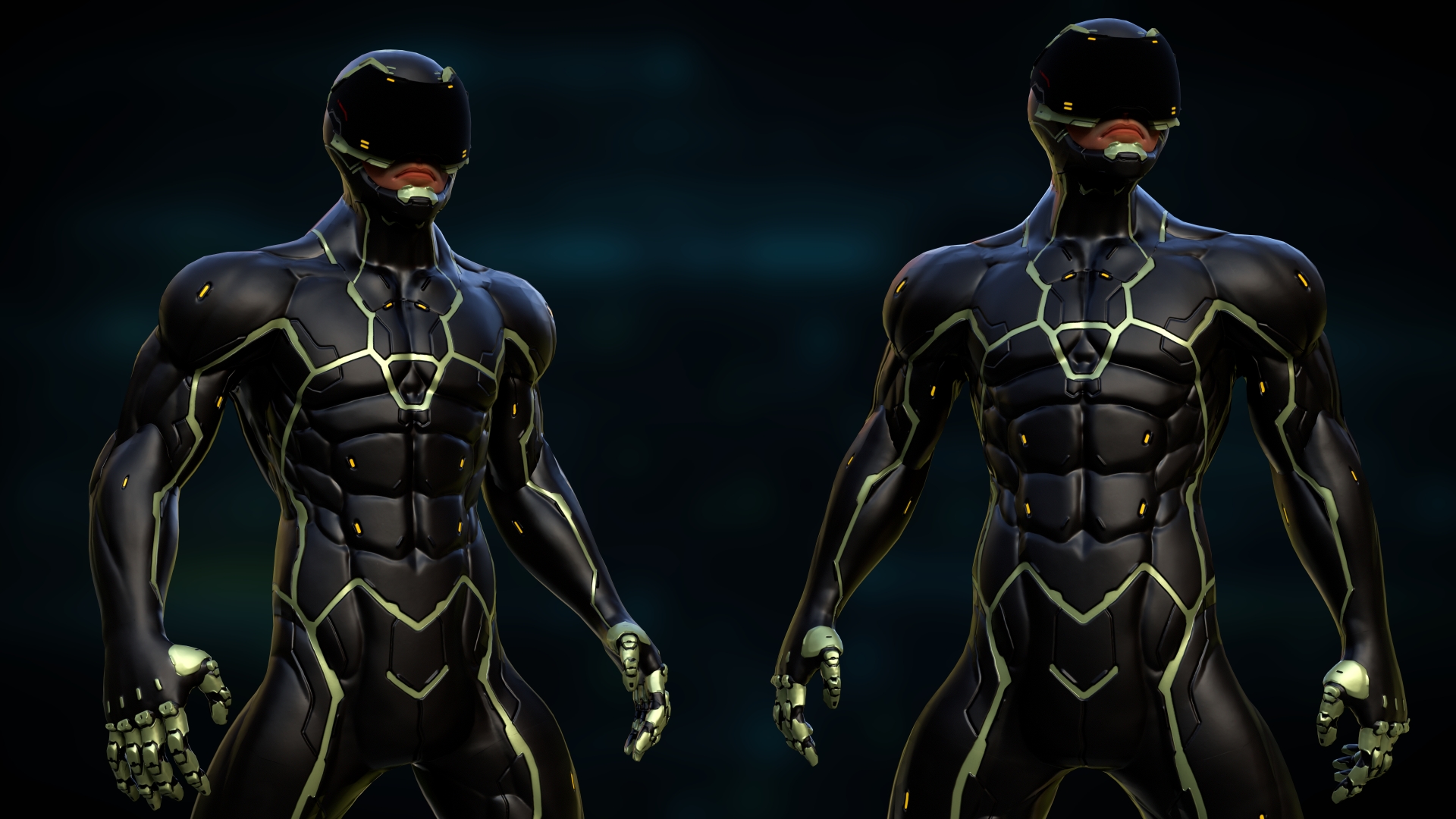 Sci-FI Special Force Man