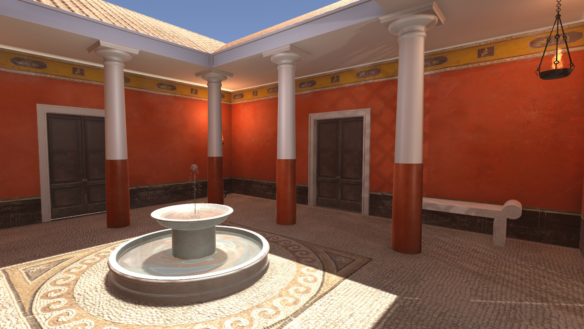 Roman Villa Interior
