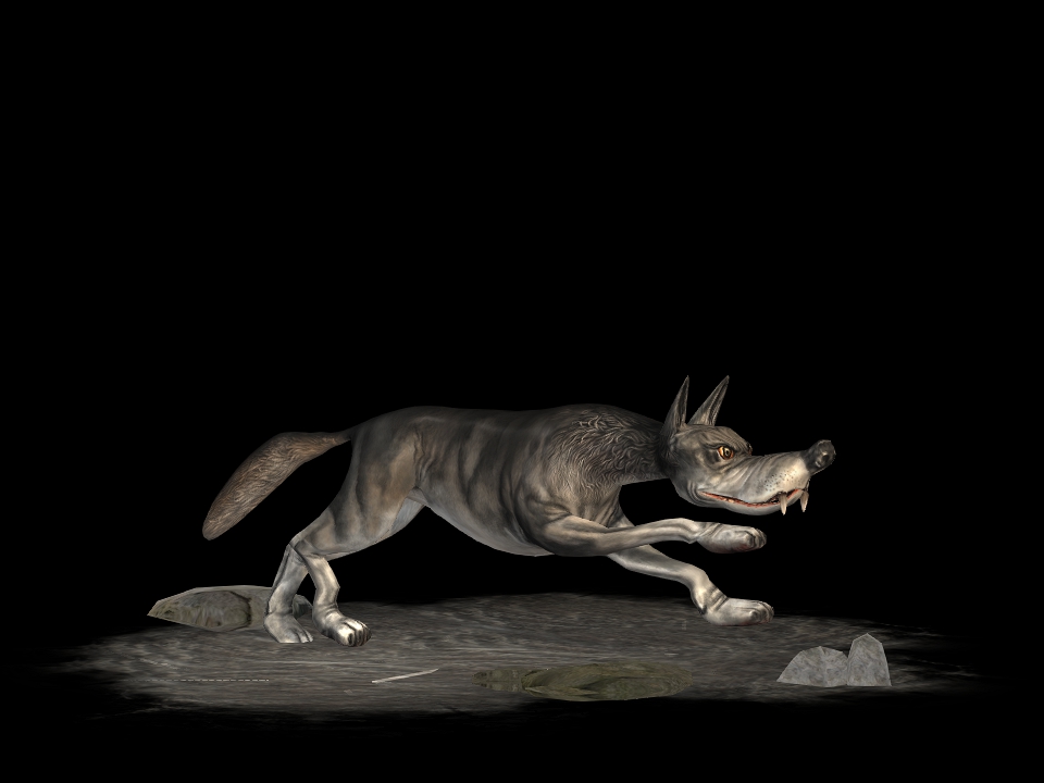 Cartoon Animal Wolf