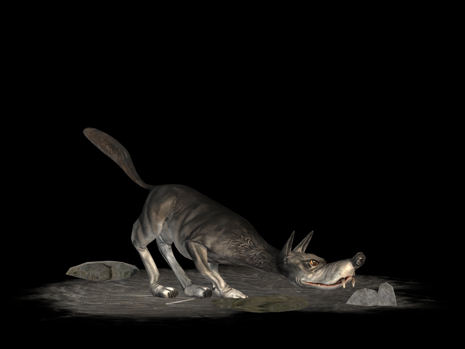 Cartoon Animal Wolf