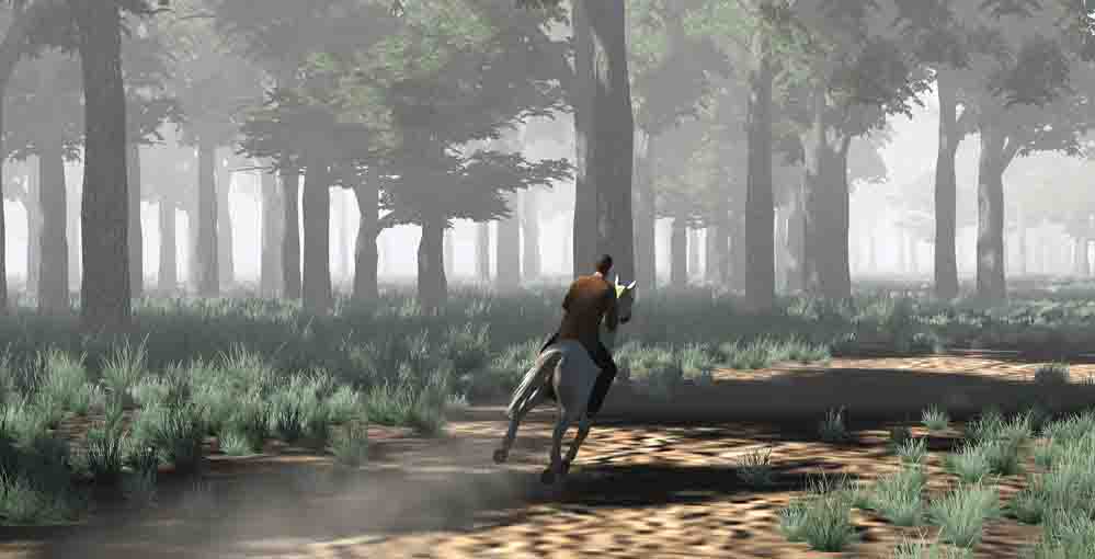 RIDING THRU FOREST 1