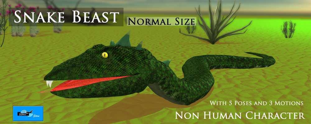 Snake Beast Normal Size