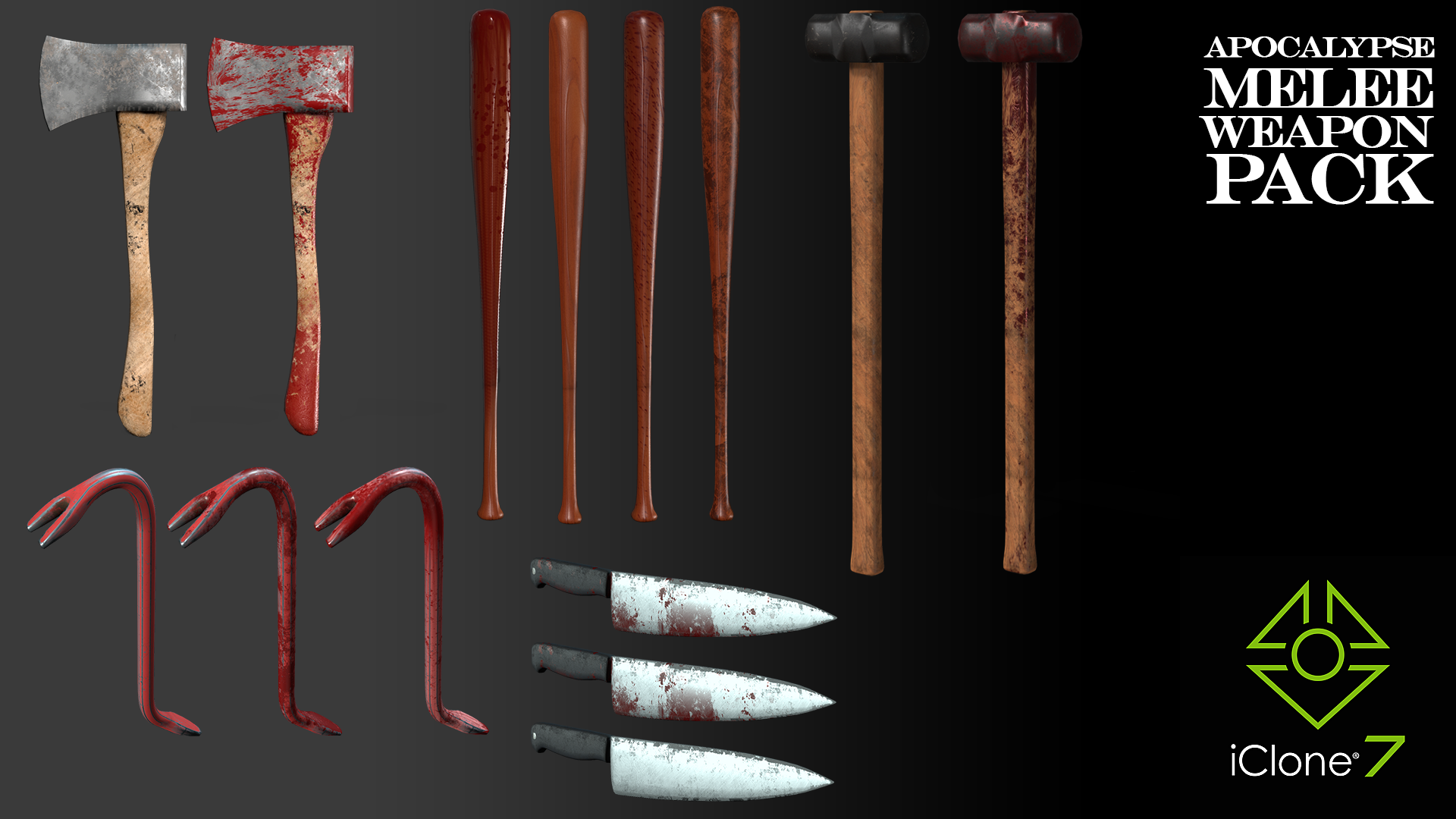 Apocalypse Melee Weapon Pack