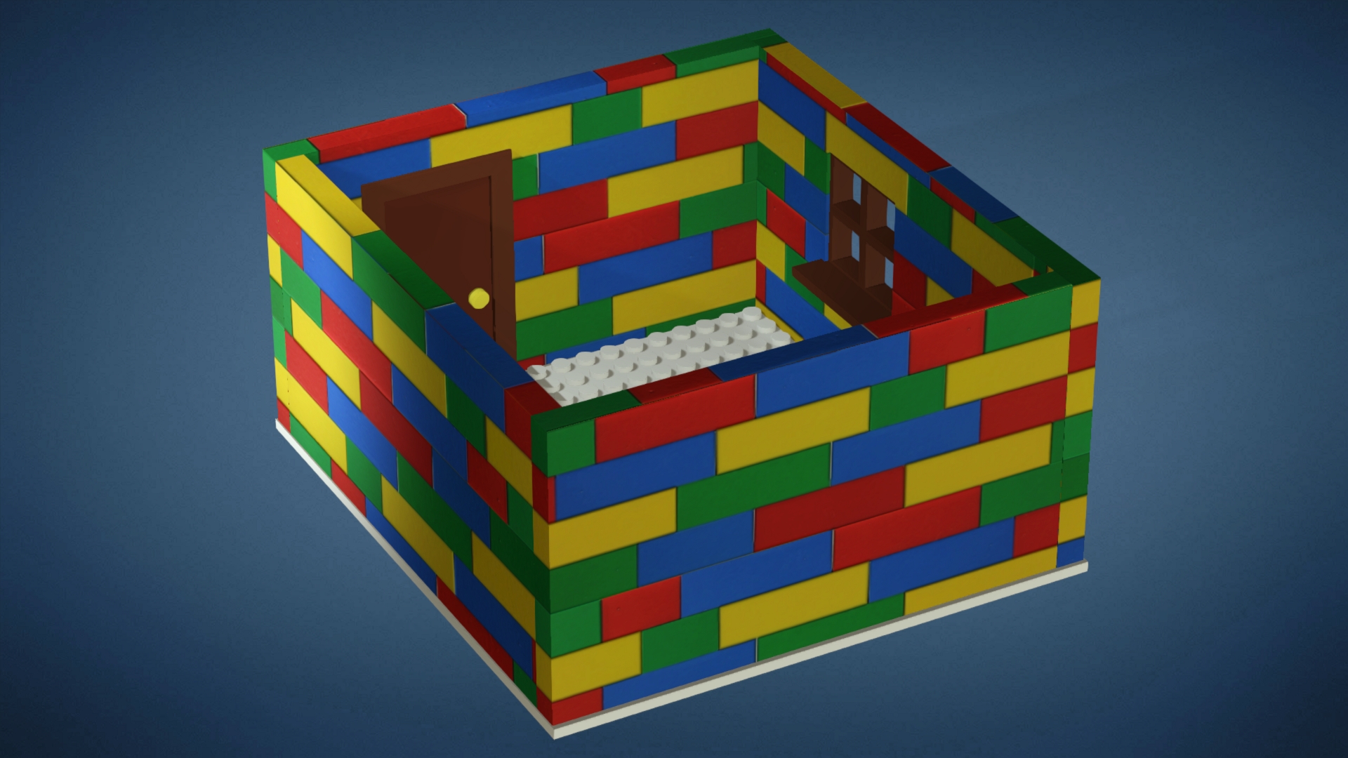 70 LEGO blocks