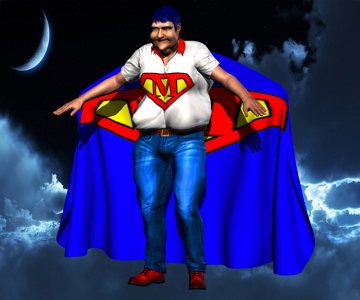 Super Mason with Cape