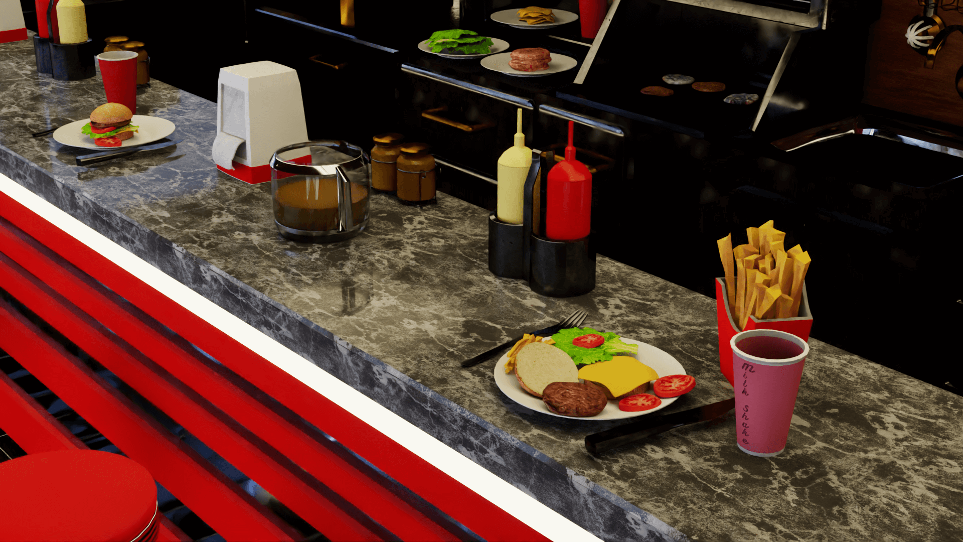 Rickeys Diner Car