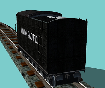 Bigboy 4-6-6-4 & Tender - Boxcar animated