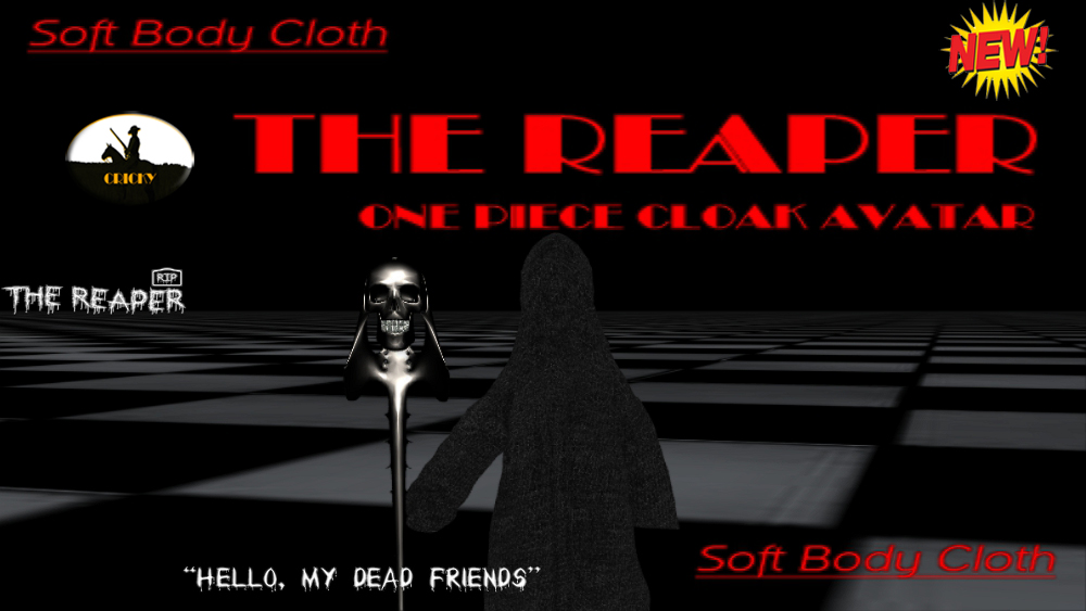The REAPER one Piece Cloak Avatar Pack by Cricky