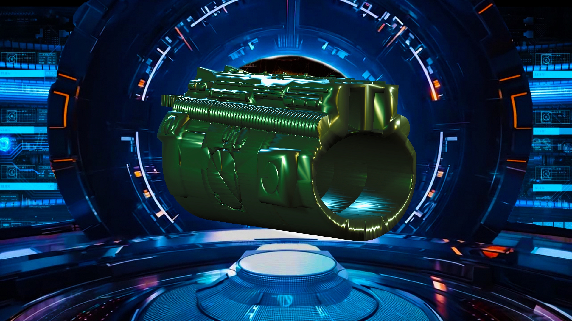 Free Model Sci Fi Predator Personal Computer