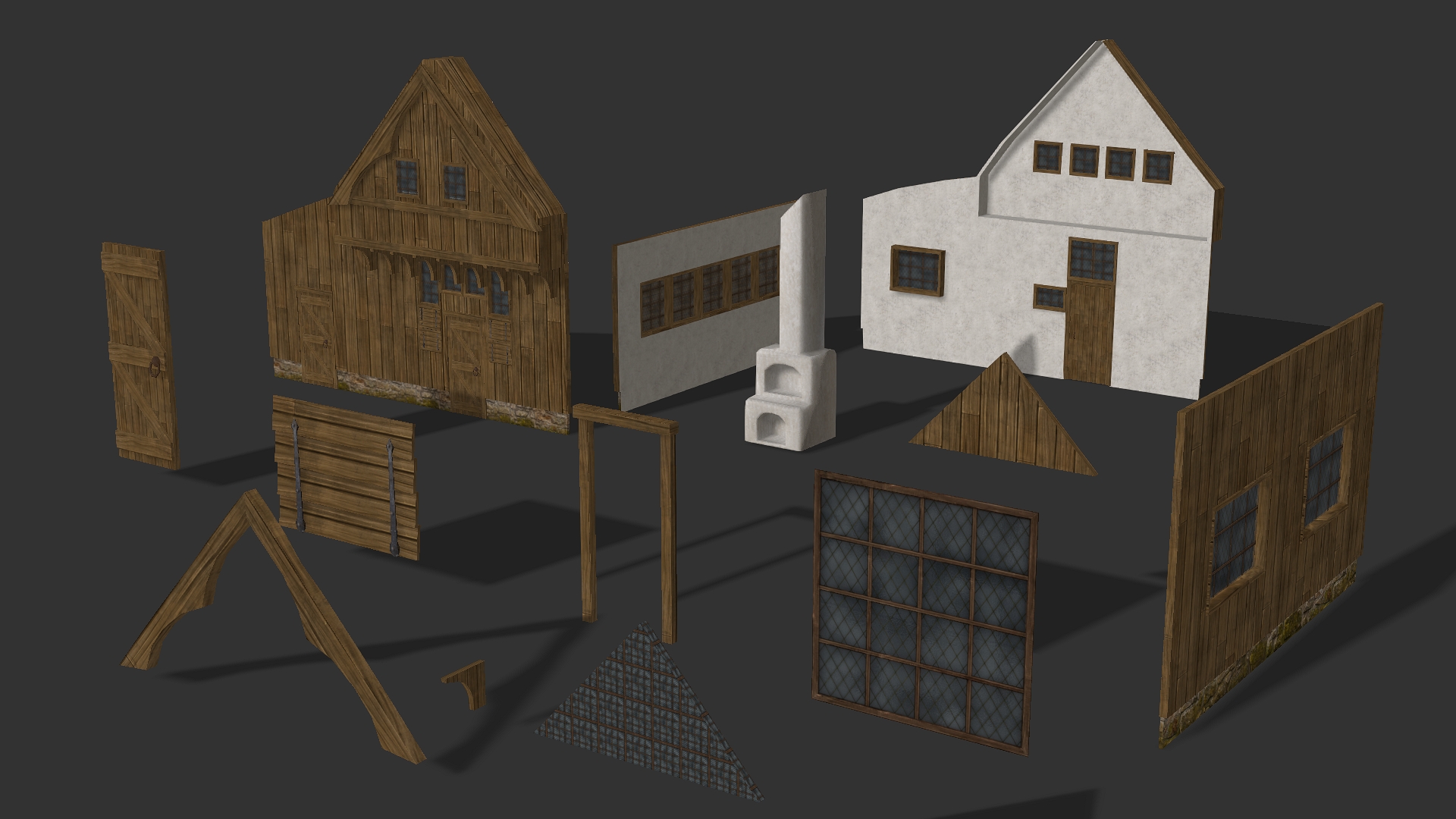 Modular Wooden House