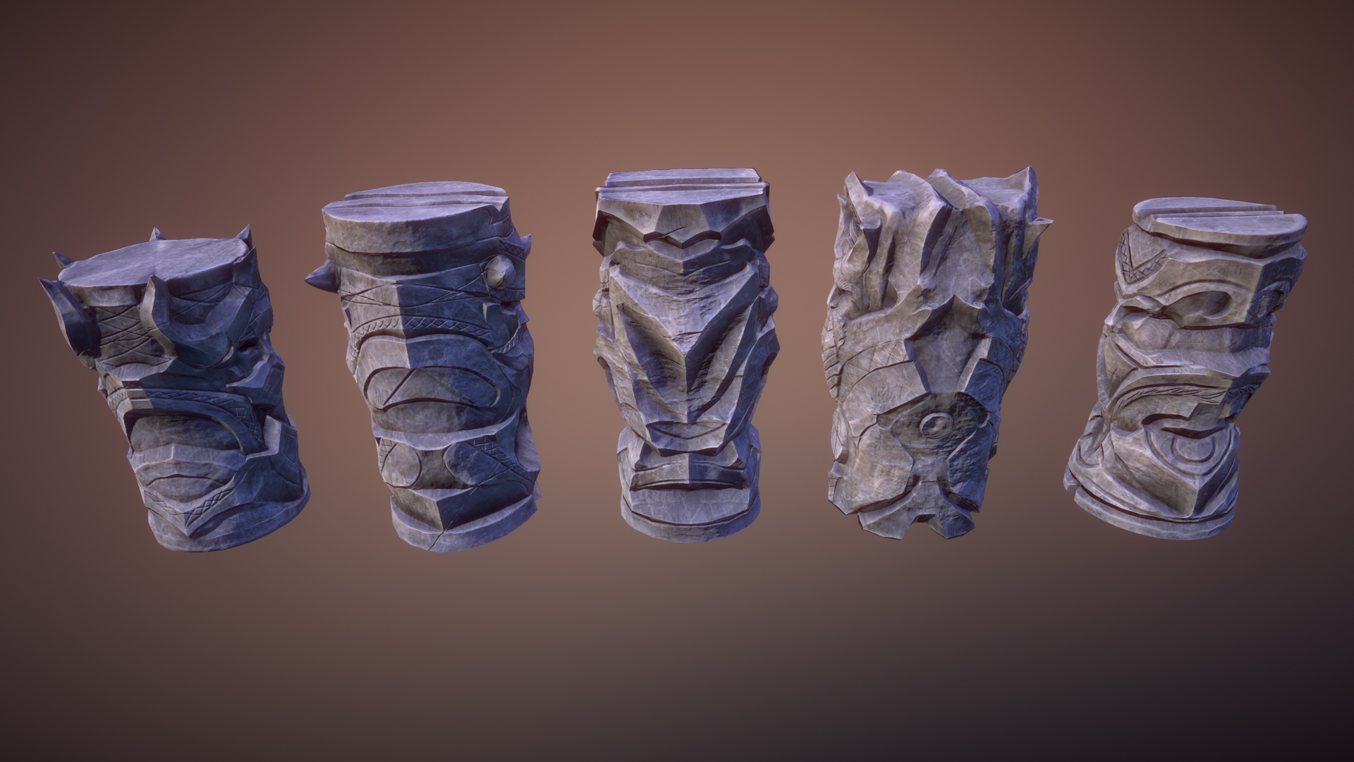 Dwarven Statues