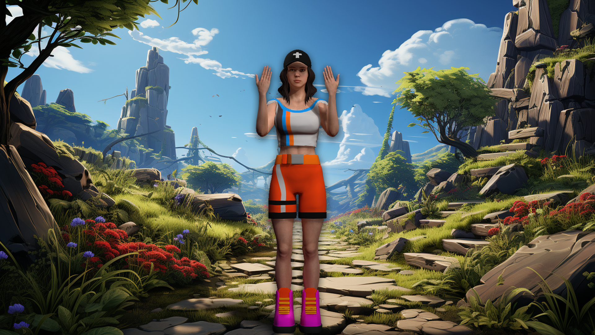 Daria - Energetic Sportswoman 3D Character