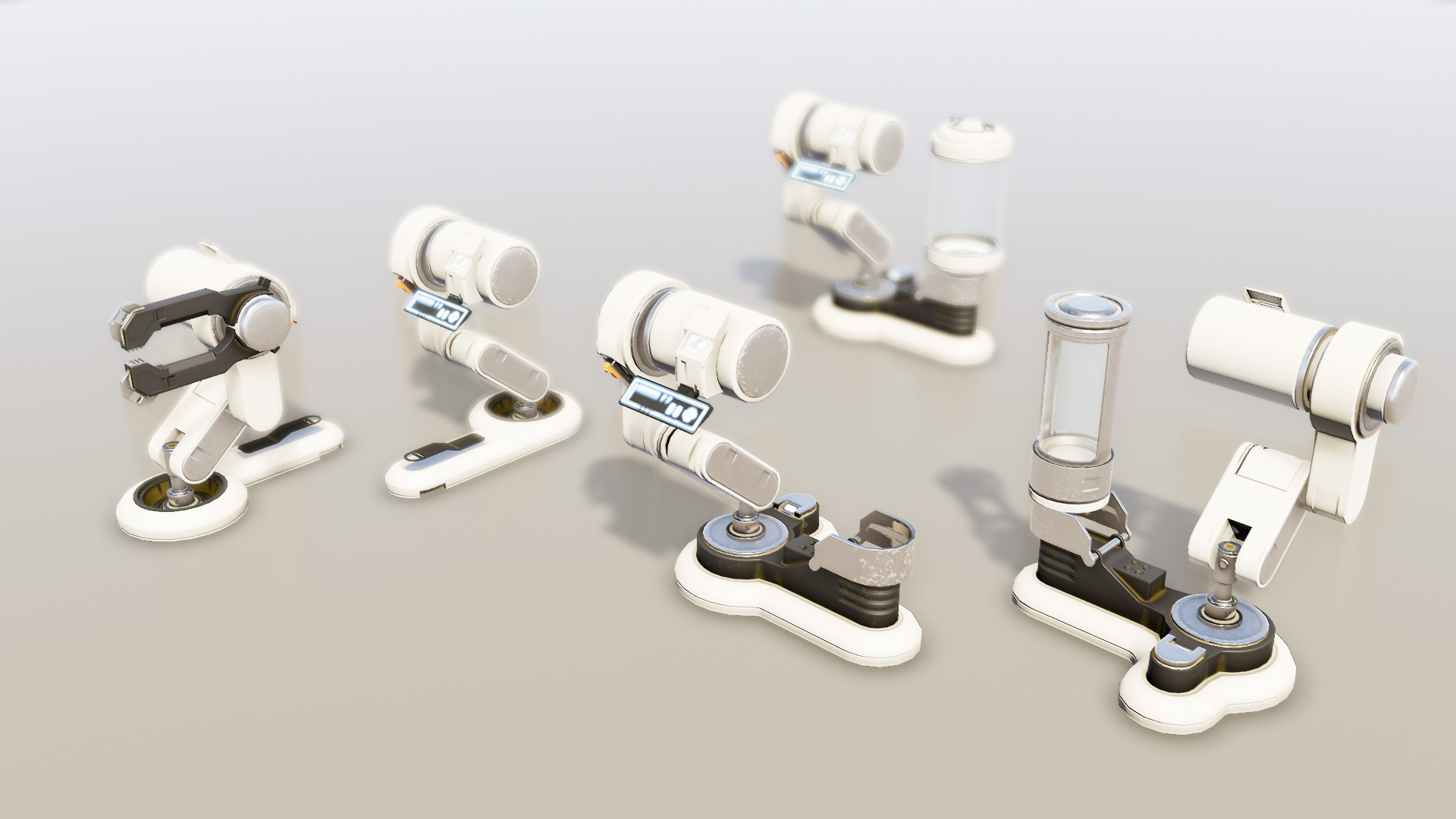 Sci-Fi Laboratory Props