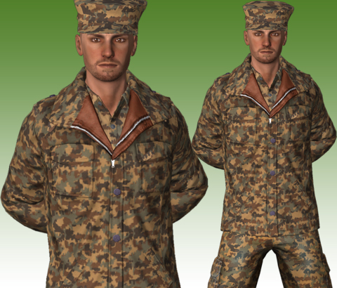 Field Uniform - Brown Military