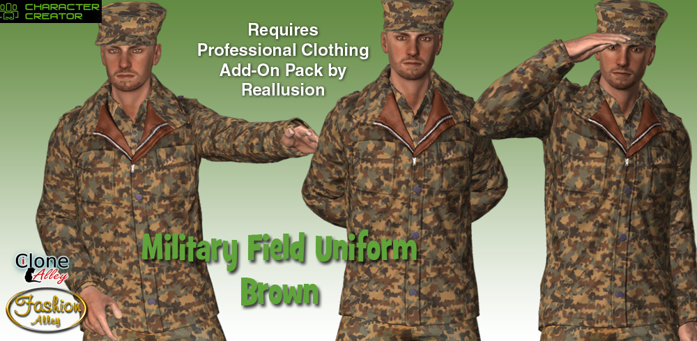 Field Uniform - Brown Military