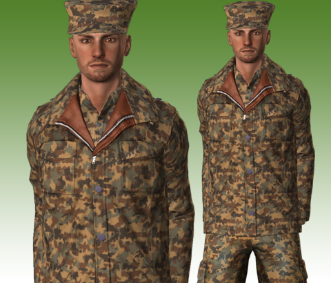 Field Uniform - Brown Military