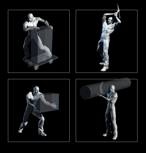 Crafter Working Animations