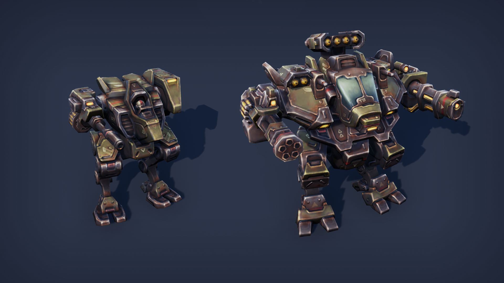 Mech Constructor: Light and Medium Robots