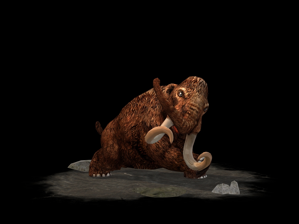 Cartoon Animal Mammoth